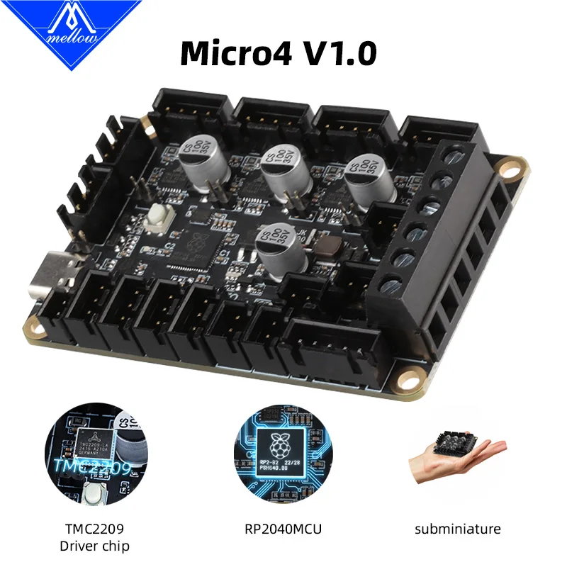 Fly Micro 4 V1.0 Board | 4-Axis Control Solution
