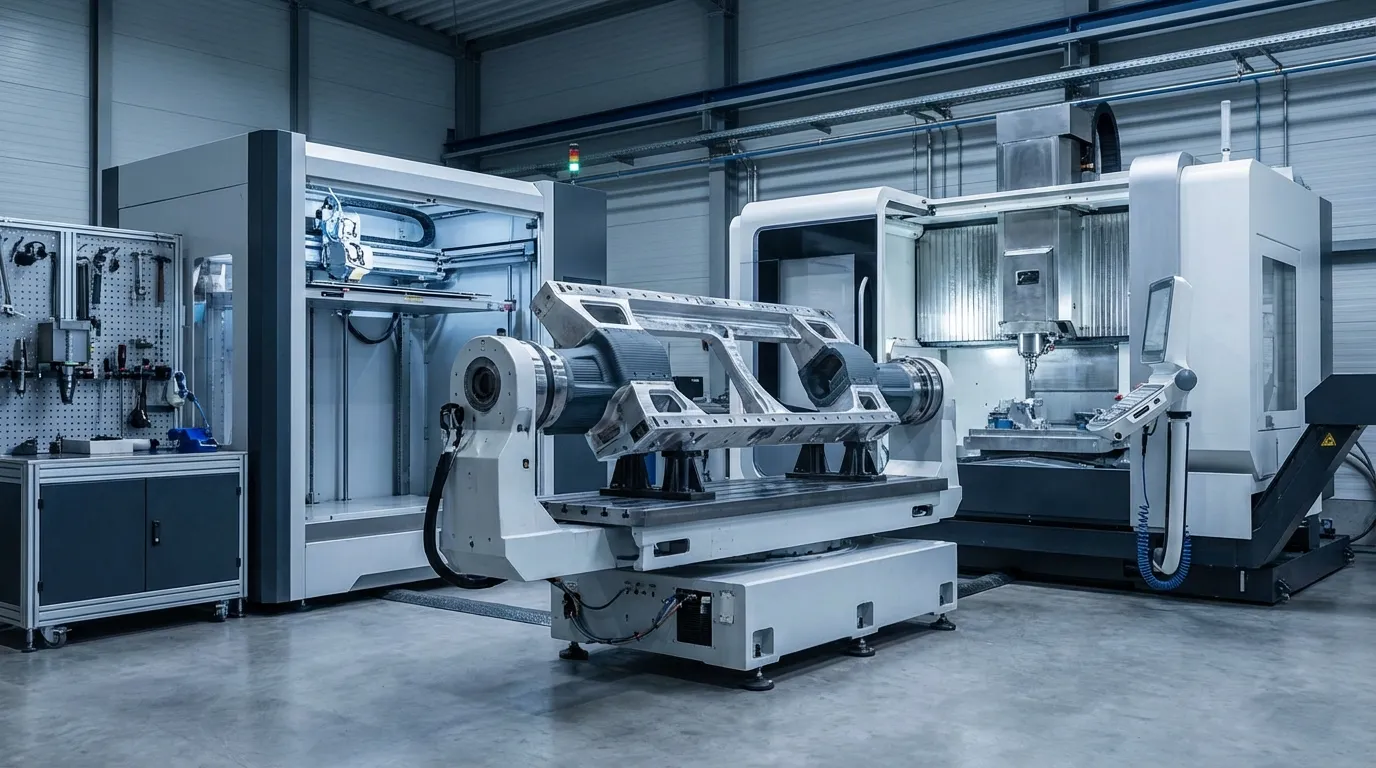 Hybrid Manufacturing: Integrating 3D Printing and CNC - Raven 3D Tech