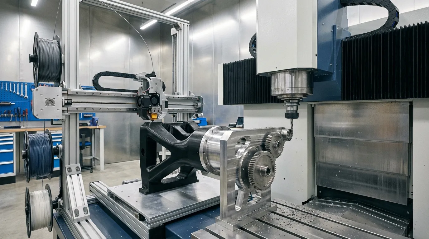 The Rise of Hybrid Manufacturing: Integrating 3D Printing and CNC ...